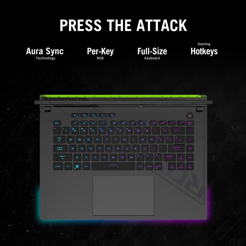 ASUS ROG Strix G16 (G614JJ) i7-13650HX/16GB/512GB SSD/16" FHD, 165Hz ...