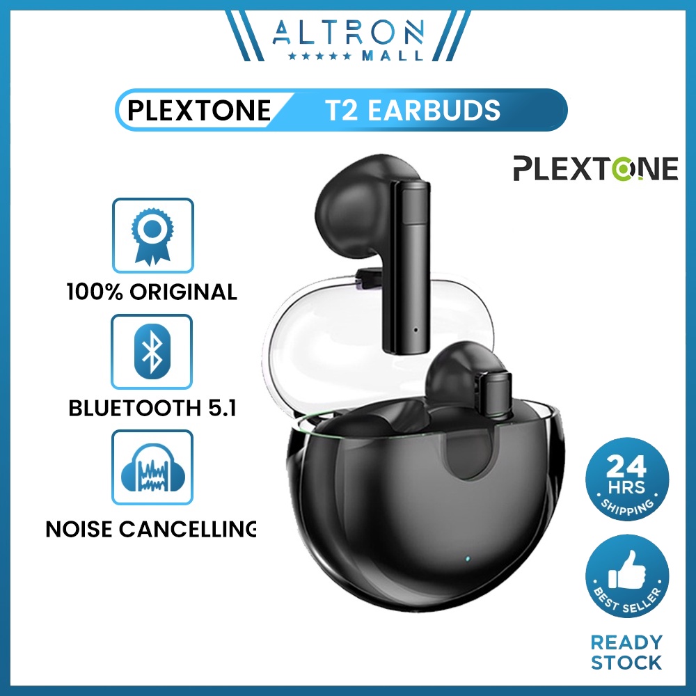 PLEXTONE xMowi T2 Bluetooth Earbuds TWS Mic Noise Cancelling True ...