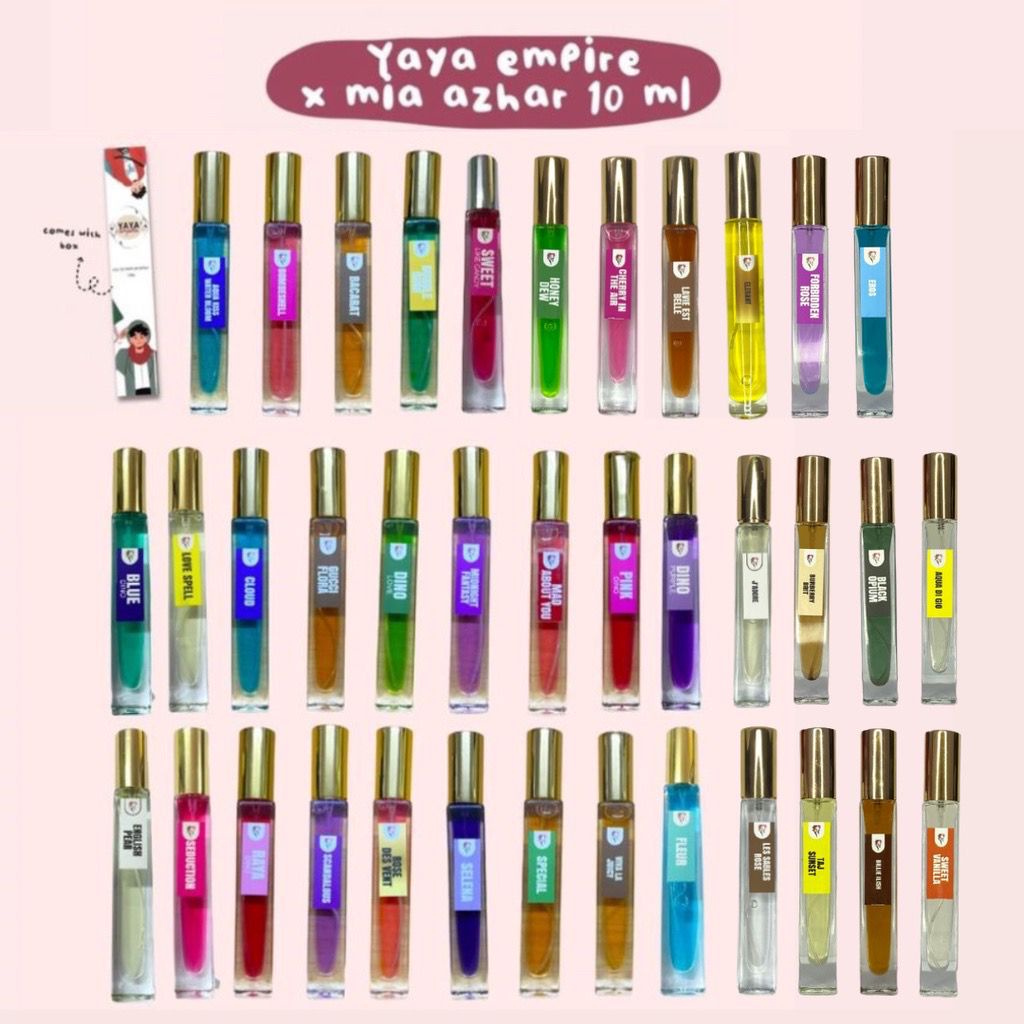 YAYA PERFUME 10ML TRAVEL & SPECIAL EDITION 30ML (PART 1) | Shopee Malaysia