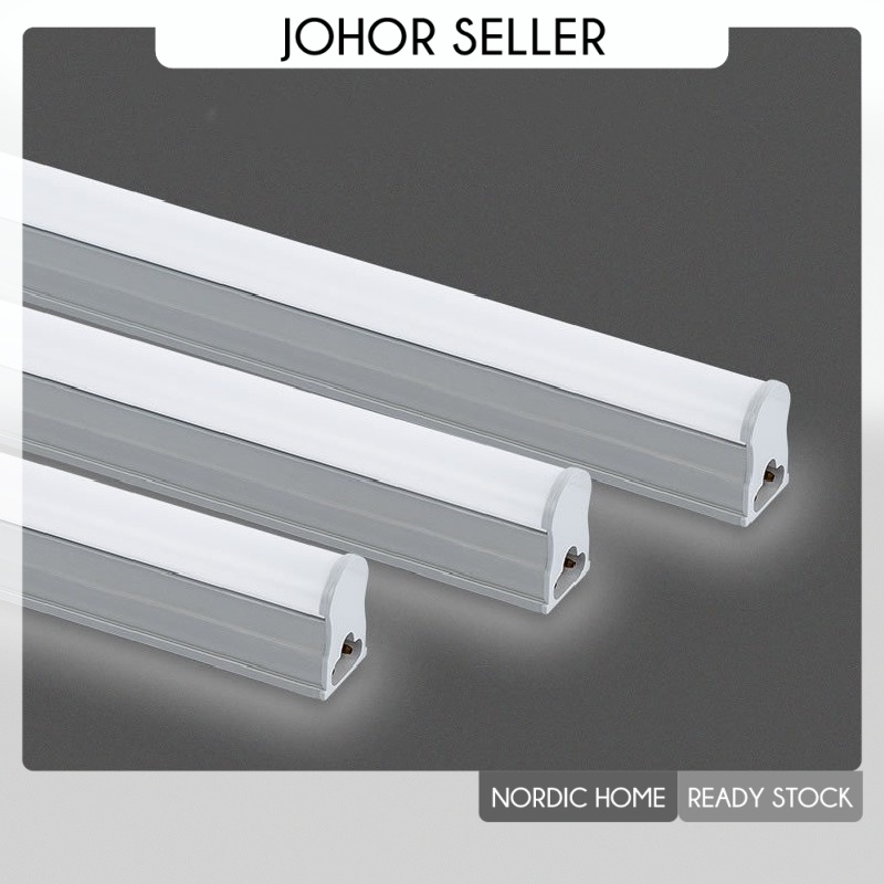 【NordicHome】 2pcs/set High Grade LED T5 Tube Light Ceiling Wall ...