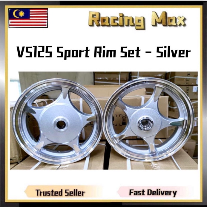 Suzuki VS125 VS 125 Sport Rim Set Front Depan + Rear Belakang Sportrim ...