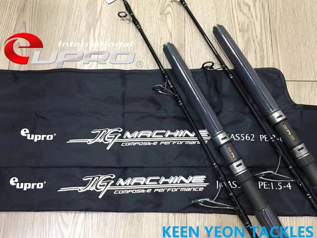 EUPRO JIG MACHINE JIGGING FISHING ROD ( SPINNING ) | Shopee Malaysia