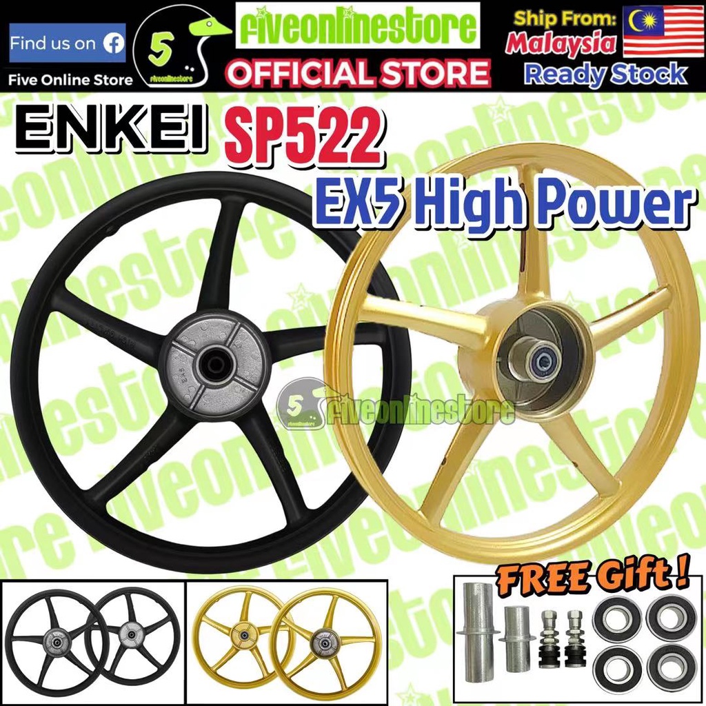 ENKEI SP522 Sport Rim Honda EX5 High Power 1.4 / 1.4 SIAP Free Bearing ...