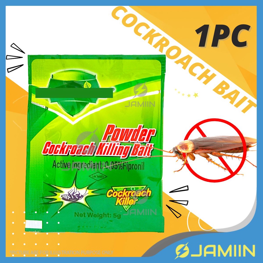 [1PC] Cockroach Powder Bait Insect Bait Ubat Lipas 蟑螂屋 Bait Attract ...