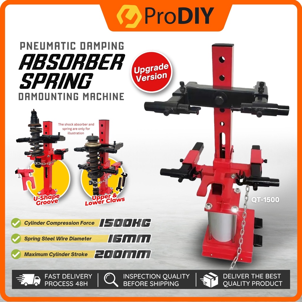 ( QT-1500 ) Pneumatic Damping Spring Damounting Machine (UPGRADED ...