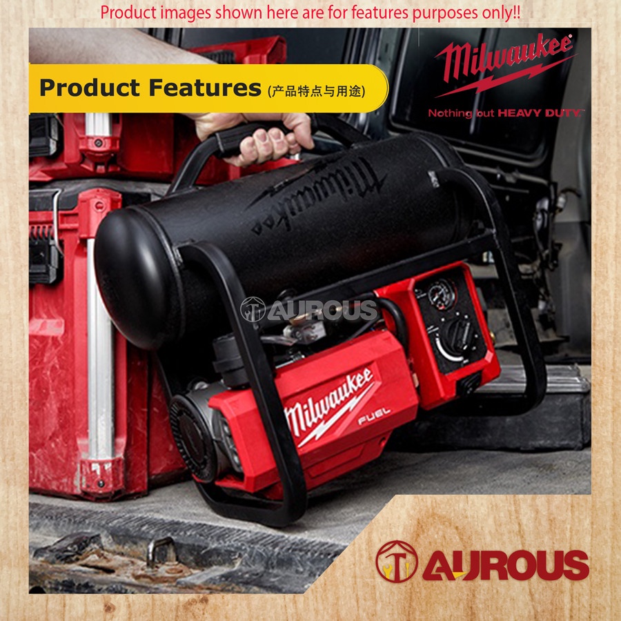 MILWAUKEE M18 FUEL 7.6L COMPACT AIR COMPRESSOR [M18 FAC-0 / M18 FAC ...