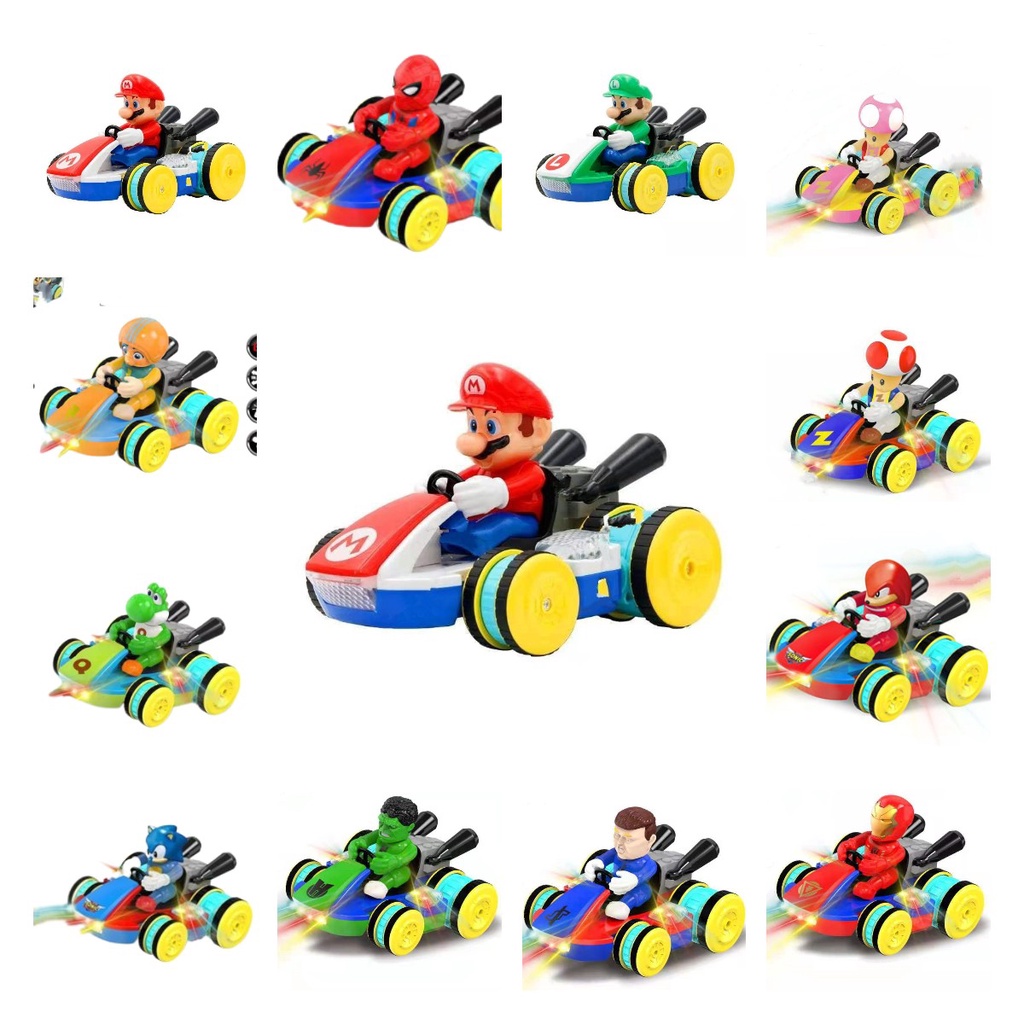 Super Kart Mario With Sound And Light Effects Great For Improving ...