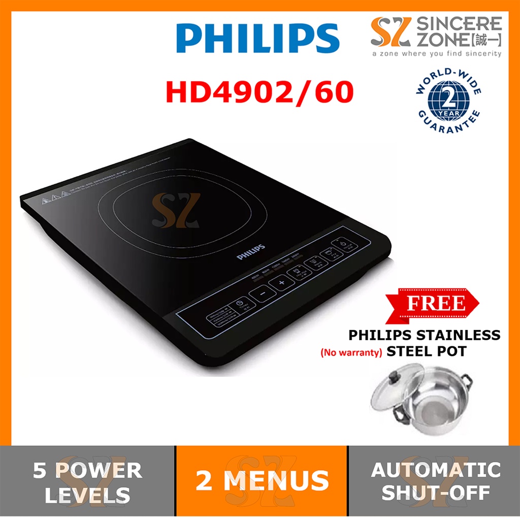 Philips Daily Collection Induction Cooker HD4902 | Shopee Malaysia