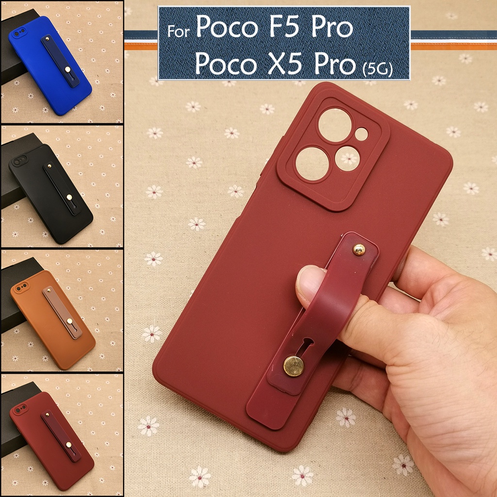 Xiaomi Poco F5 Pro Poco X5 Pro 5G Simple Ring I-Ring Back Case TPU Soft ...