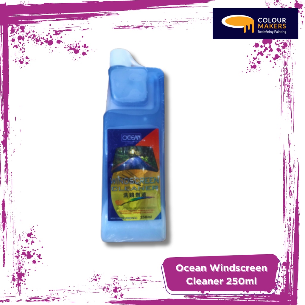 Ocean Windscreen Cleaner 250ml ( Diamond Clear Vision ) | Shopee Malaysia
