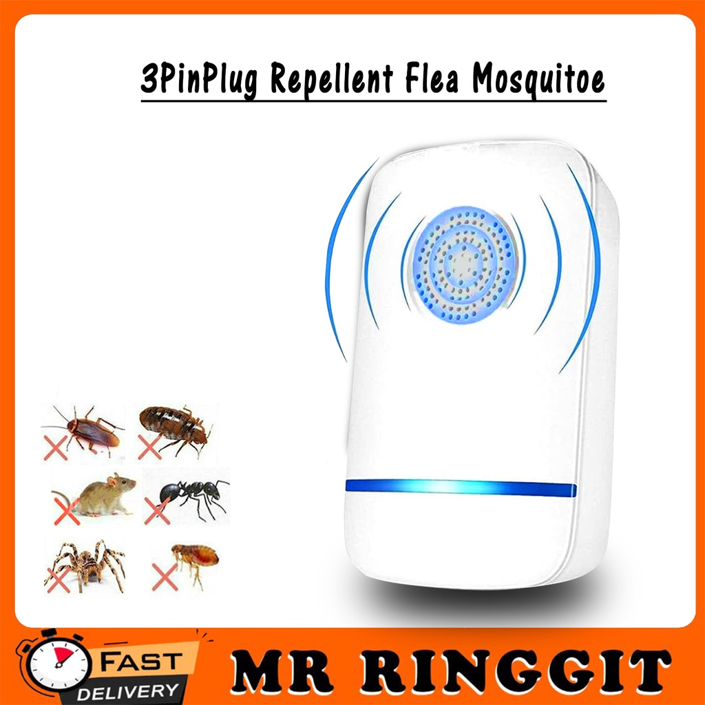 Mr Ringgit Shop Ring Ultrasonic Electronic Malaysia 3PinPlug Repellent ...