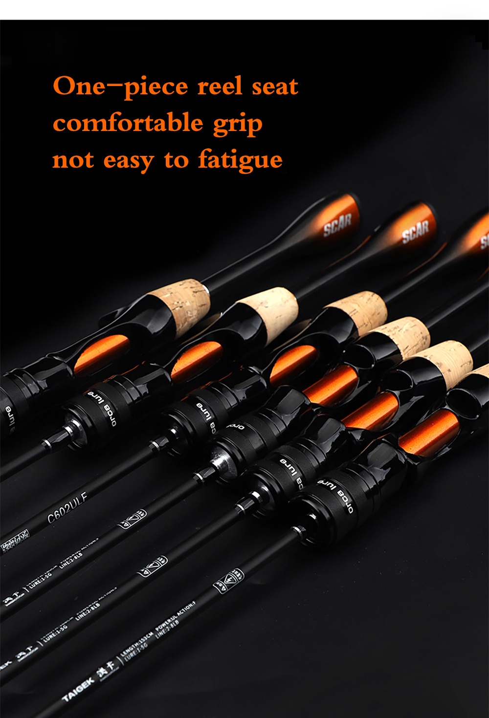 【NYA】1.5M/1.68M/1.8M UL ultra-light Solid Tip Bait Casting/Spinning ...