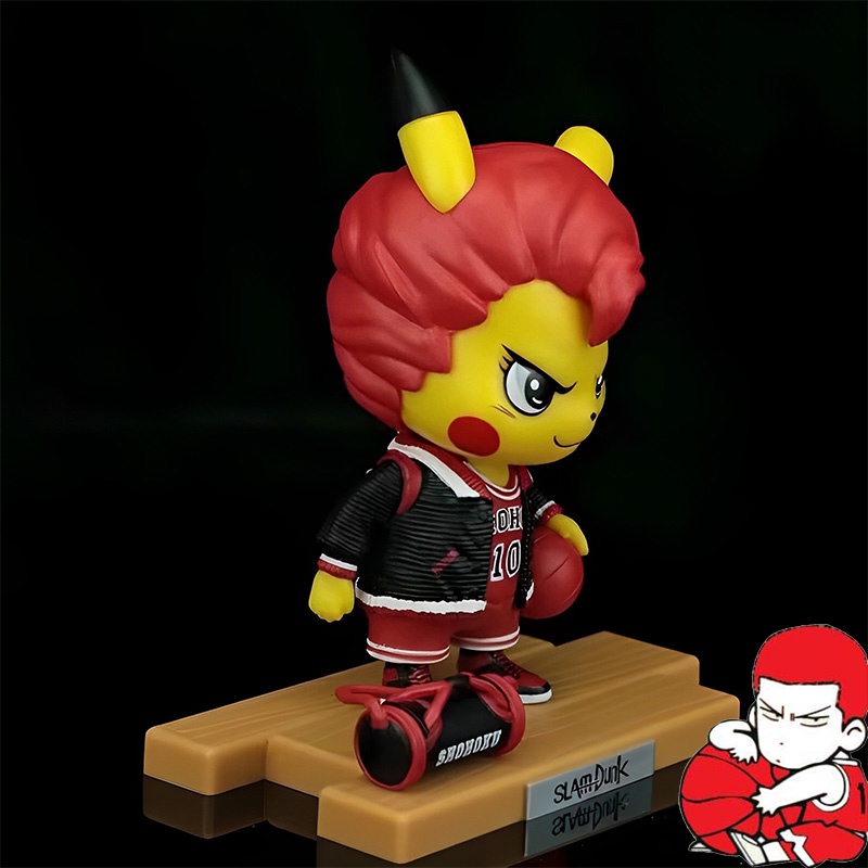 As Dressed Pikachu Slam Dunk Star Sakuragi Action Model Toy Figure ...