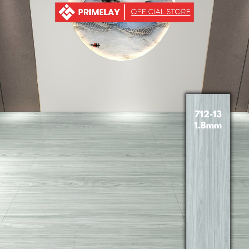 (1.8mm) Primelay Vinyl Sticker Flooring for DIY | Lantai Kayu Vinyl Murah DIY | 地板贴自粘 – (18pcs ...