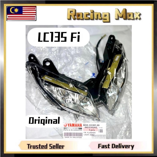 Original Yamaha LC135 Fi V8 LC V8 Fi Front Signal Lamp Flasher Light Winker Position Pilot Lamp ...