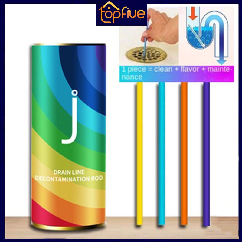 12 pcs Sani Sticks Oil Decontamination Kitchen Toilet Drain Pipe ...