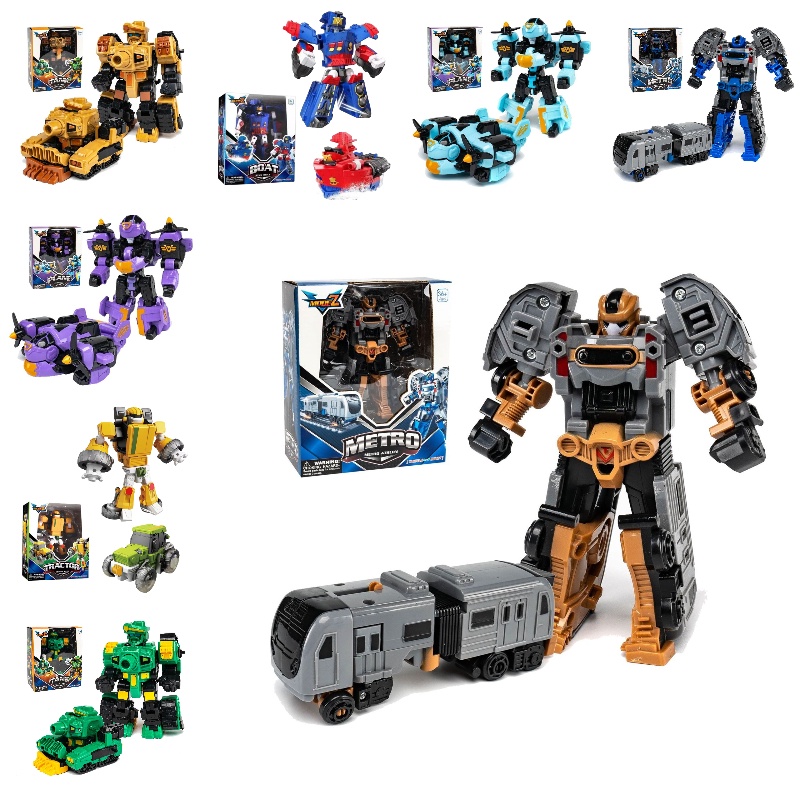 Battle And Tank Fighter Jet Model Transforming Robot Mech Toy ...