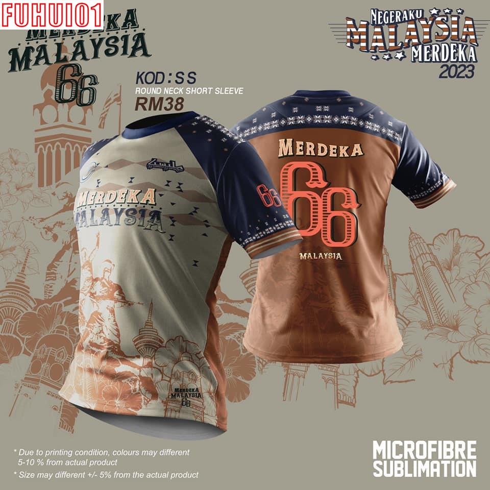 (Fuhui01) MERDEKA 2023 MERDEKA 66 SHIRTS (MALAYSIA MERDEKA 66 2023 ...