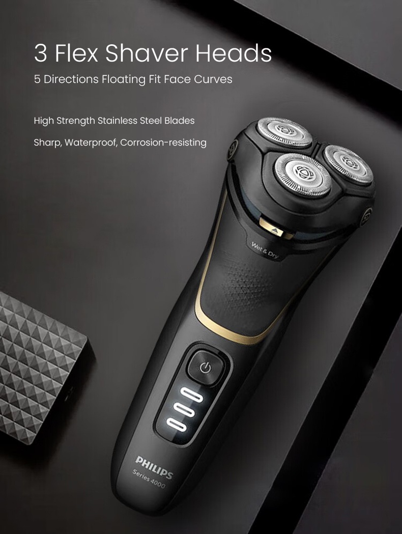 Philips Series 4000 S4303 electric shaver | Shopee Malaysia