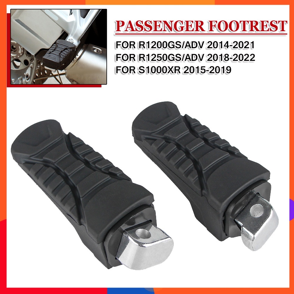Rear Passenger Footrest For BMW R1200GS R1250GS Adventure R1200 R1250 ...