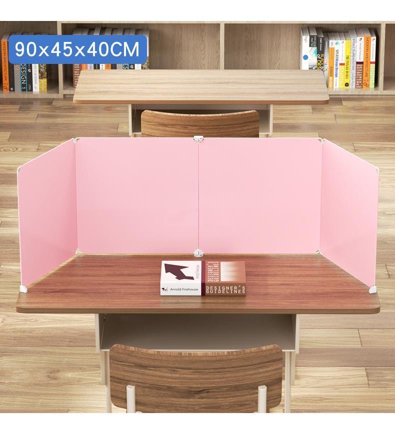 Desk Block Pieces Examination Exclusive Foldable Baffle Student Library ...