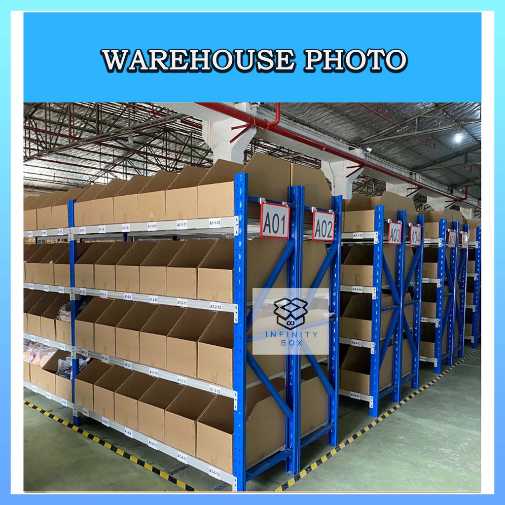 CK Racking Box Storage Box Organise Box - Kraft Paper Aflute 5mm ...