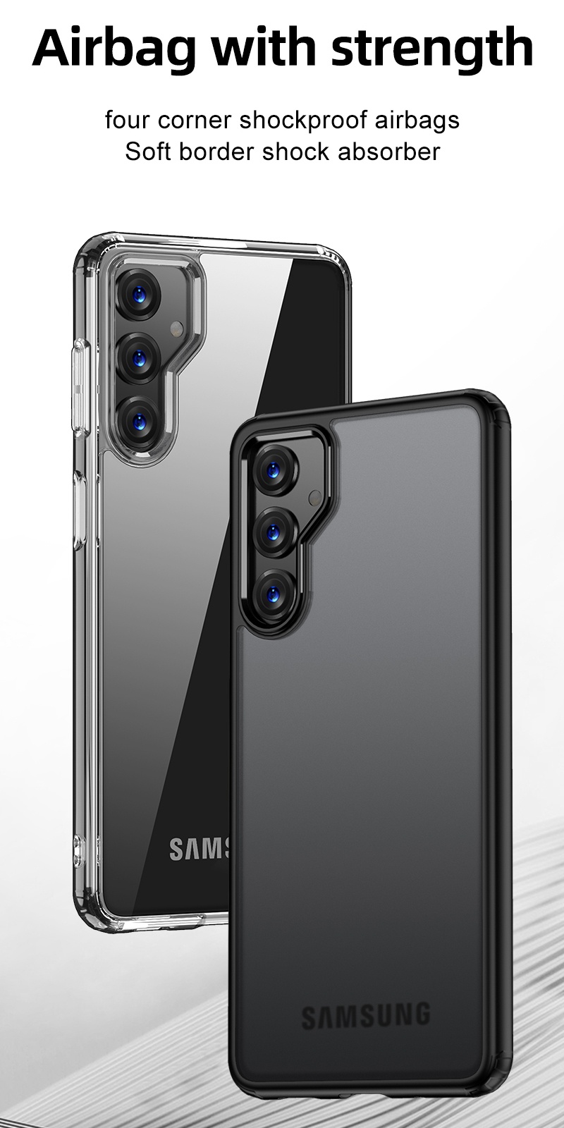 Ice Armor Samsung M14 M54 5G 4G Case Hard Casing Transparent Clear ...
