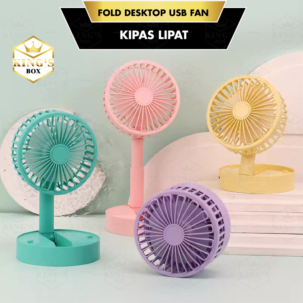 KGB Adjustable Mini Fan Kipas Small Cooling Handy Desk Home Office ...