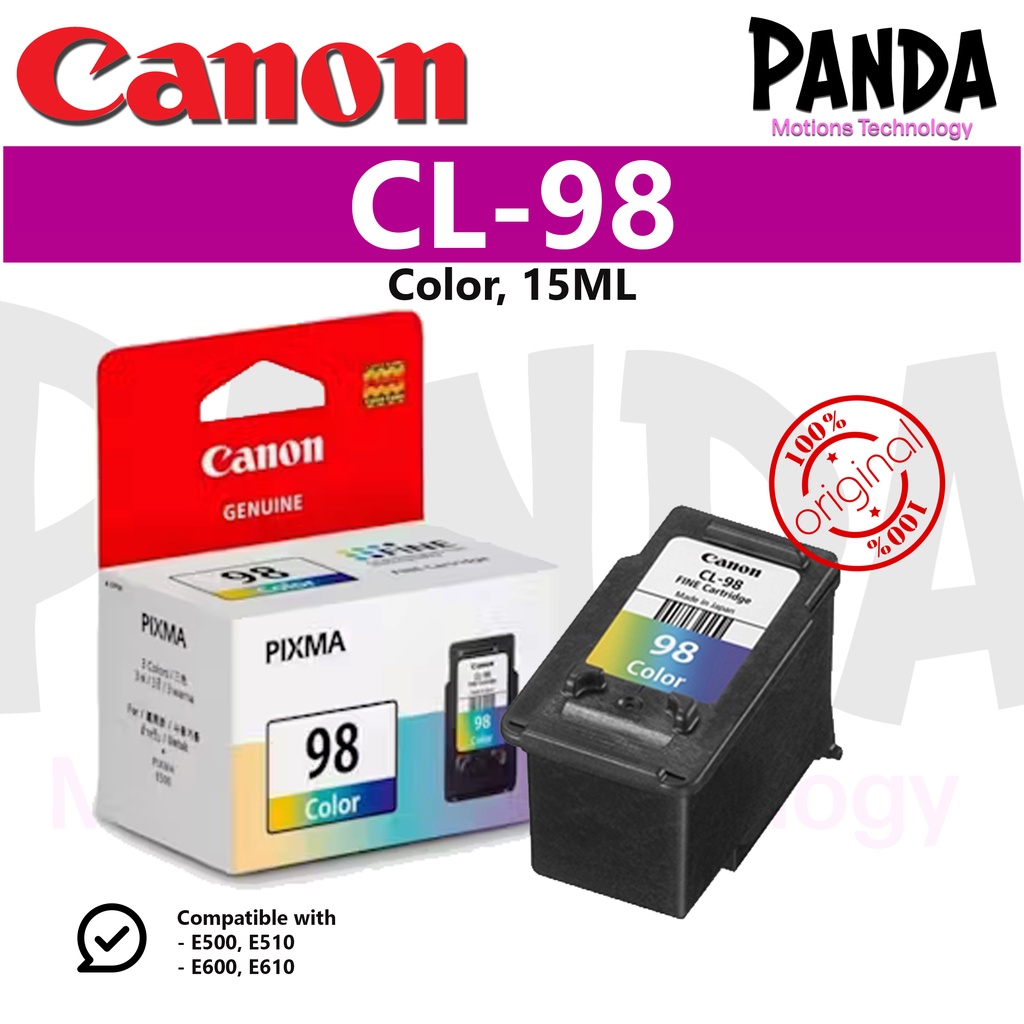 Canon Ink CL-98 Color, 15ML | Shopee Malaysia