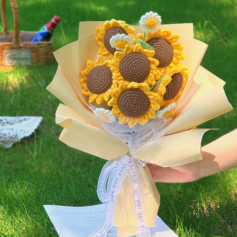 INS Sunflower Artifical Flower Bouquet Best Friend Mother's Day ...