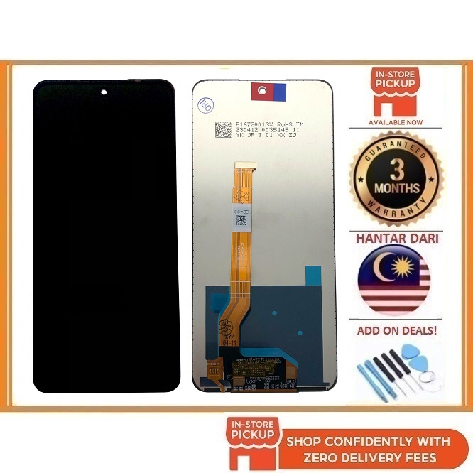 BSS Realme C55 / REALME 11 (5G) RMX3780 / REALME 11X (5G) RMX3785 A98 ...