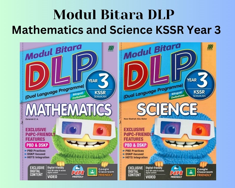 Sasbadi - Modul Bitara DLP Bilingual Year 3 (Mathematics, Science) | Shopee Malaysia