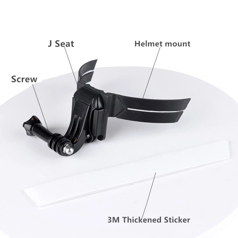 RIGPRO Full Face Helmet Chin Mount (Adhesive) V2 | Shopee Malaysia