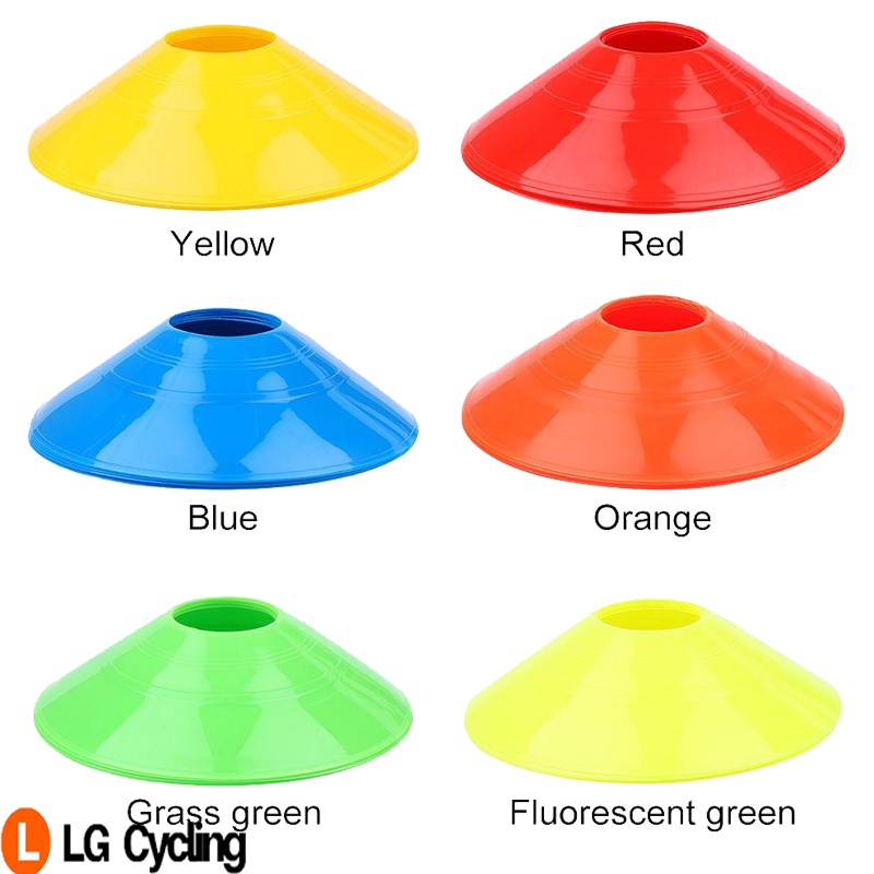 50pcs Football Training Cones Disc Cone Sets Free Holder And Bag Soccer ...