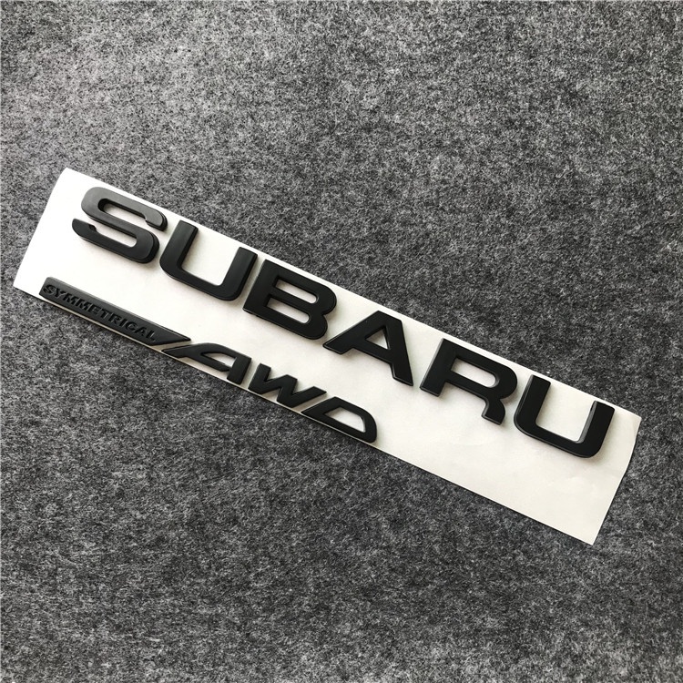 Suitable For SUBARU FORESTER Letter Car Logo Dedicated AWD Tail Sticker ...