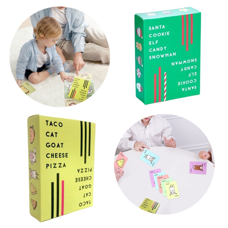 And Hilarious Fast-paced Taco Cat Goat Cheese Pizza Card Game For ...