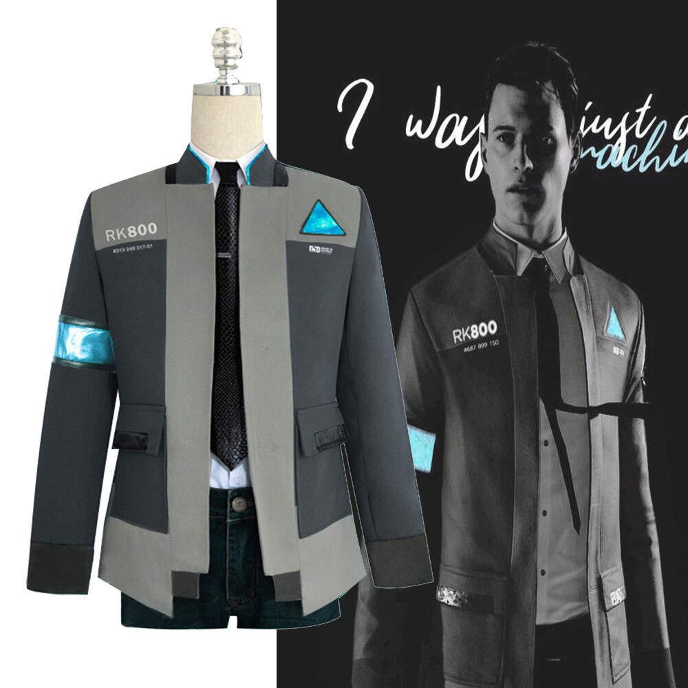 Premium Detroit Become Human Rk800 Connor Cosplay Costume Complete ...