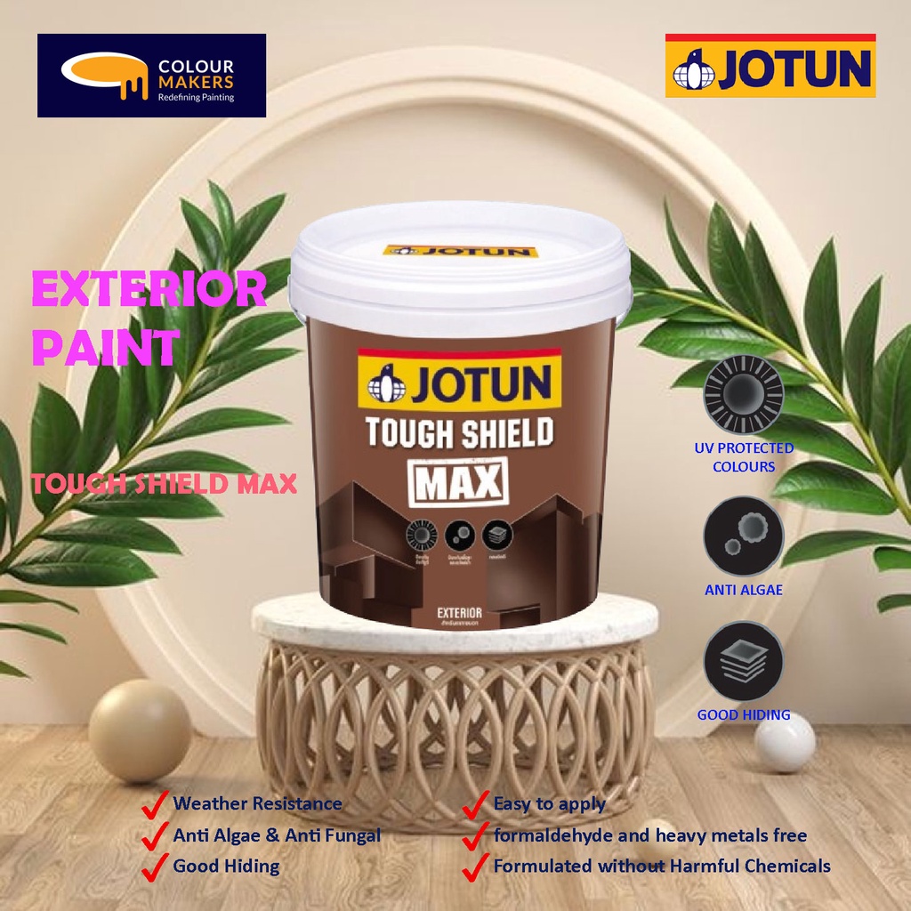JOTUN TOUGH SHIELD MAX EXTERIOR 15L (PART 2/6) Cat Dinding Luar Rumah ...