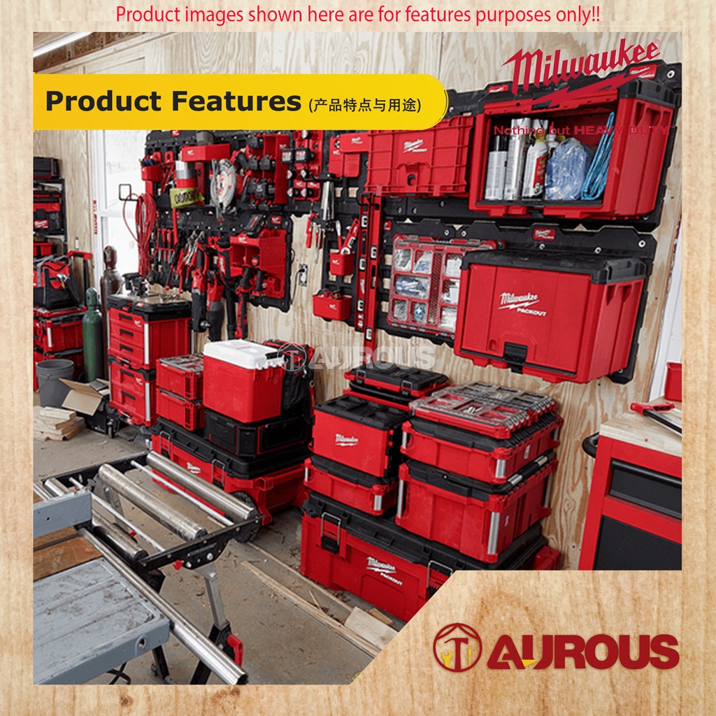 MILWAUKEE PACKOUT WALL MOUNTING ACCESSORIES SHELF HOLDER TO CUSTOMIZE ...