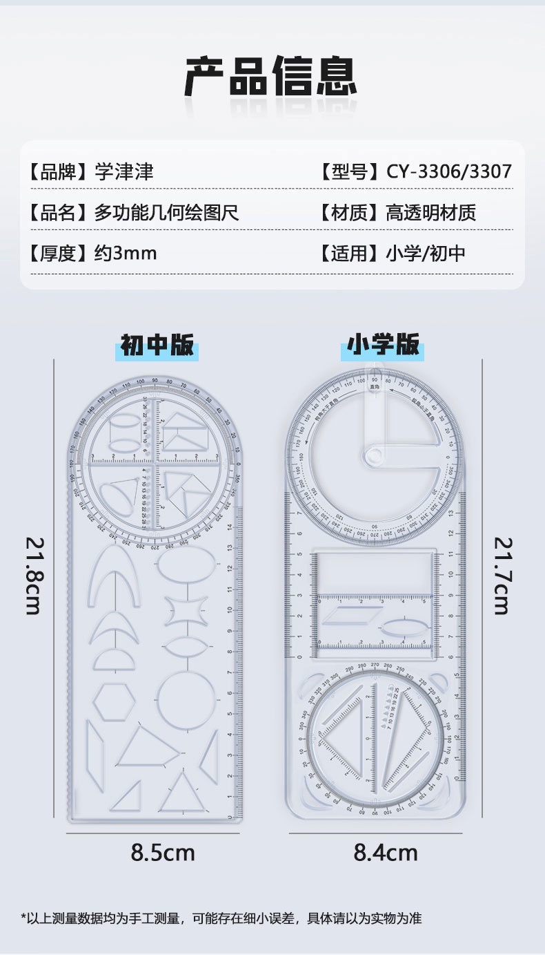 Flexible Rulers for Drawing Functional Rulers for Primary and Secondary ...