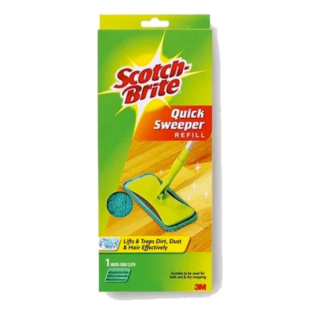 3M Scotch Brite Quick Sweeper Mop Refill | Shopee Malaysia
