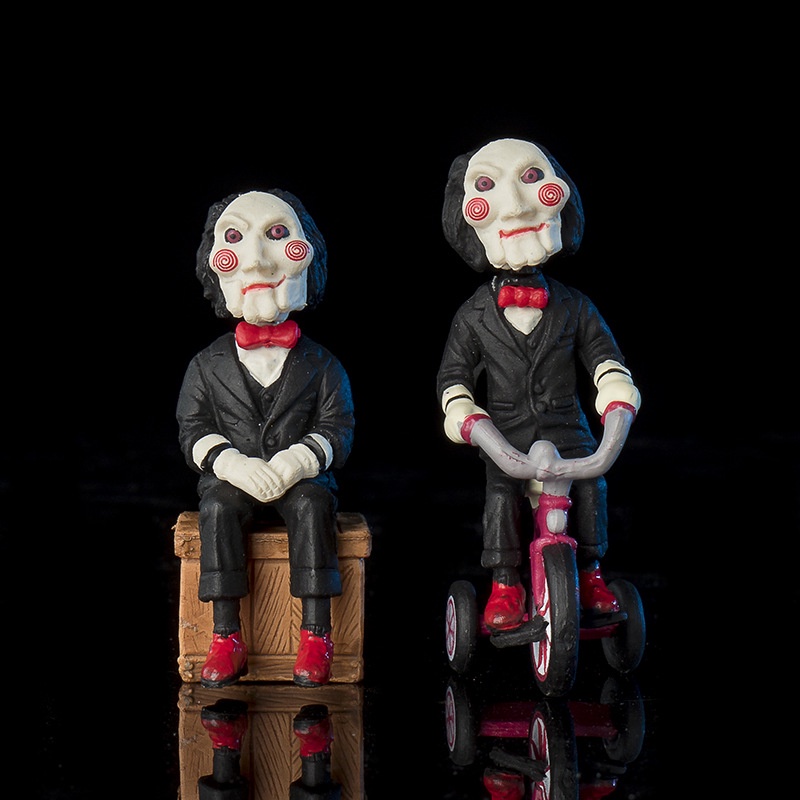 Horror Movies Saw Bicycle & Sitting PVC Figure Model Toy | Shopee Malaysia