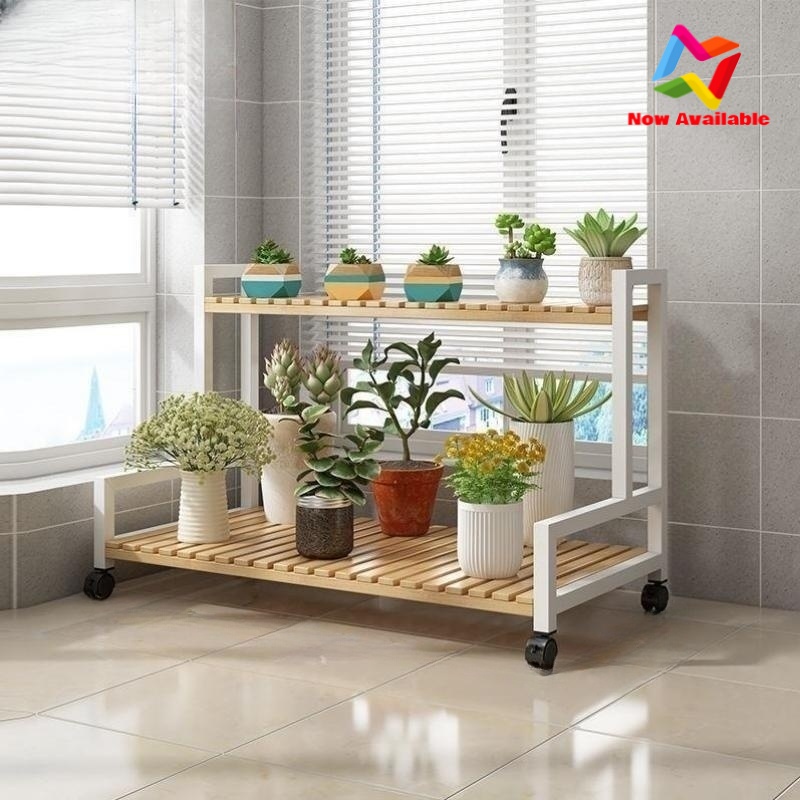 【NV Ready Stock】 Flower Rack Plant Rack Steel Outdoor Rak Pasu Pokok ...