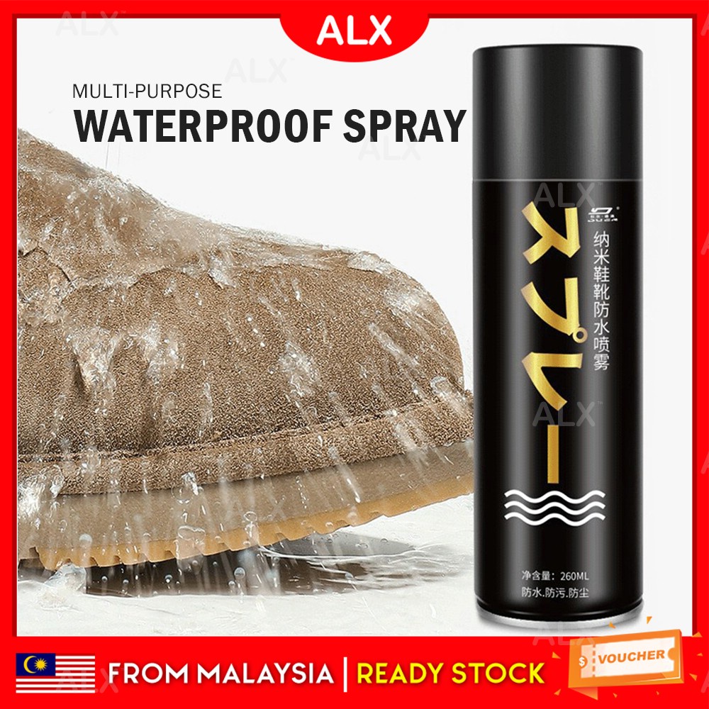 ALX Sneaker Canvas Shoes Waterproof Spray 260ML Fabric Leather Nano ...