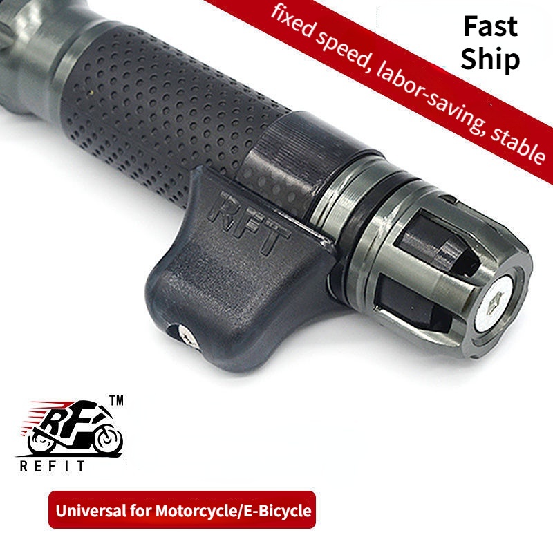 Motorcycle Throttle Booster Handle Grips Clip Cruise Control Throttle ...