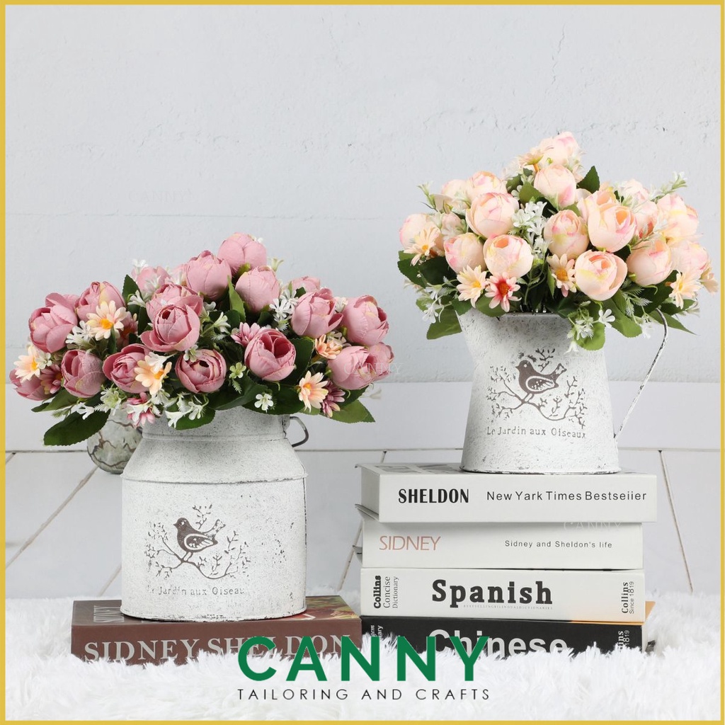 (1pcs) 5 Cabang Bunga Putik Teh Korea Buatan / Korean Tea Buds Wedding ...