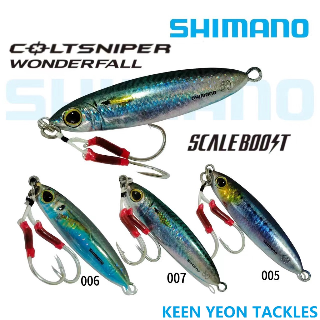 SHIMANO COLTSNIPER WONDERFALL FISHING JIG (JM-503Q / JM-504Q / JM-505Q / JM-506Q) | Shopee Malaysia