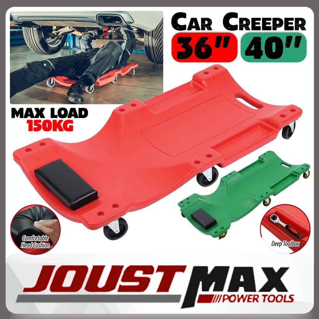 36" 40'' Mechanic Creeper Car Garage with 6 Swivel Wheels NO TRAY ...