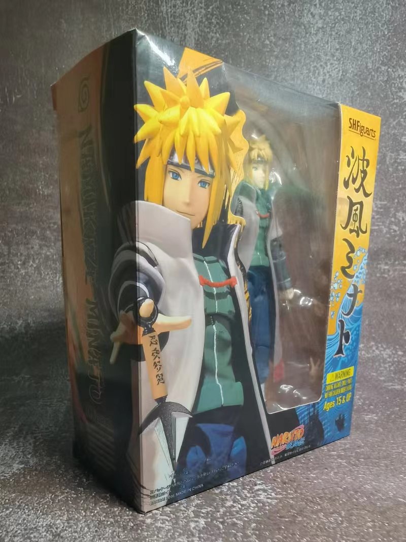 Naruto S.H.Figuarts SHF Namikaze Minato The Hero Of Sharingan Exclusive ...