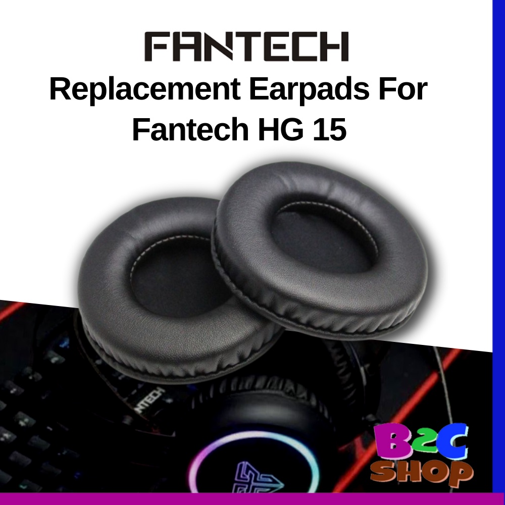 🔥𝗥𝗘𝗔𝗗𝗬 𝗦𝗧𝗢𝗖𝗞 🔥1Pair Fantech HG15 HG 15 Replacement Ear Pads Cushion ...